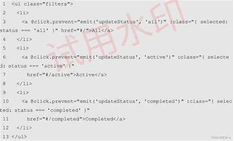 用vuejs写案例——todolist待办事项 （步骤和全码解析）vue待办事项 Csdn博客