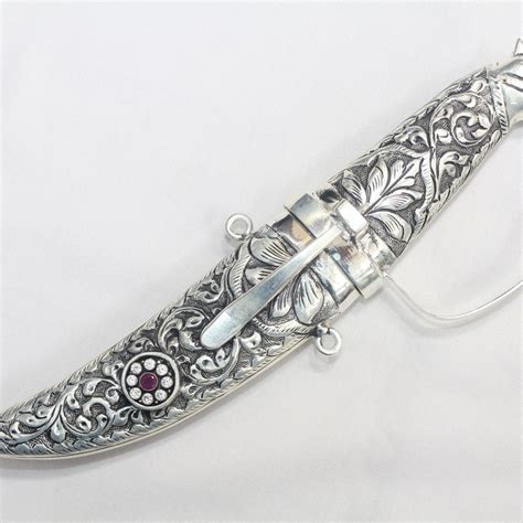 Solid Silver Knife Etsy