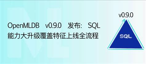 Openmldb V090 发布：sql 能力大升级覆盖特征上线全流程 Openmldb 生产级特征开发全栈解决方案