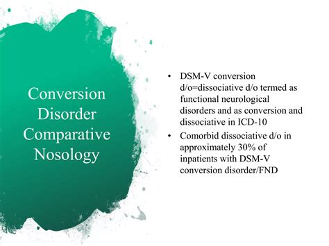 Conversion Disorder Pptx