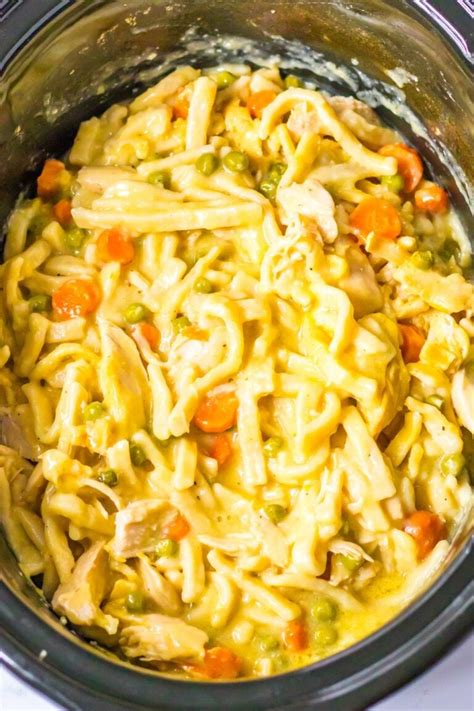 Crock Pot Chicken And Noodles My Incredible Recipes