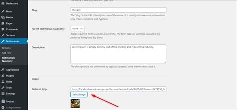 how to create custom taxonomy term and term meta in wordpress