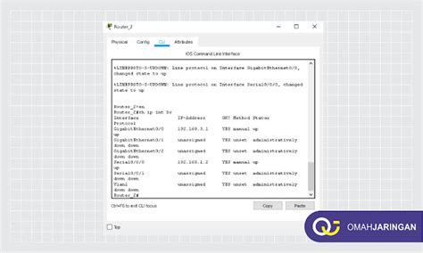 Panduan Simulasi Konfigurasi Routing Static 2 Router Di Cisco Packet