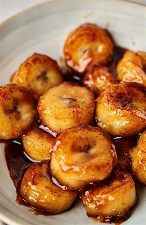 Fried Bananas With Brown Sugar For A Quick Caramelized Treat