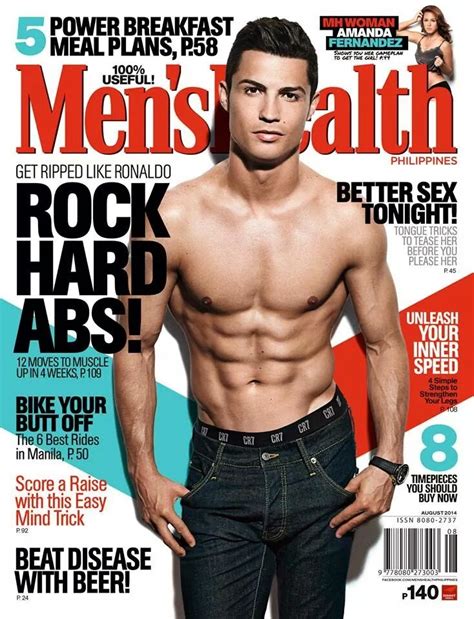 Cristiano Ronaldo For Mens Health Ph Aug 2014 The Ultimate Fan