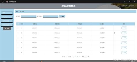 基于ssmvue高校工资管理平台开题报告程序论文java Csdn博客