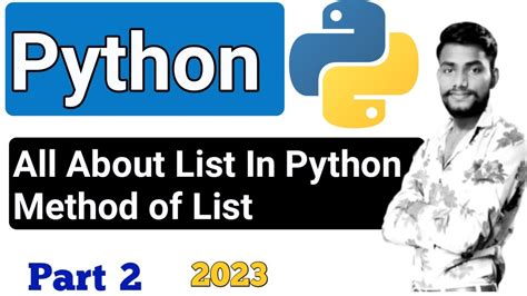 List In Python All About List In Python Method Of List