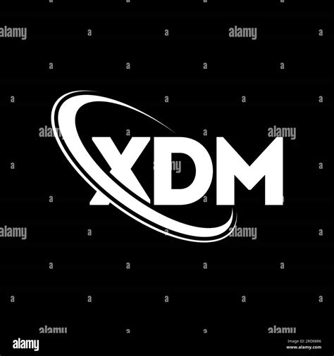 Xdm Logo Design Stock Vector Images Alamy