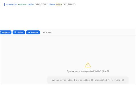 Snowflake Clone Command Is Not Supported And Is Unparsable · Issue 4333 · Sqlfluffsqlfluff
