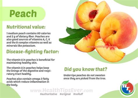Peach Health Benefits With Infographics Health Tips Ever Fat Loss Foods Smoothie Benefits