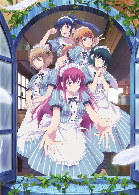 “goddess Café Terrace” New Key Visual R Anime