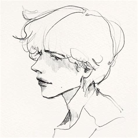 그은 Geueun On Instagram 그림계정취미그림드로잉그림연습그림쟁이아이패드디지털드로잉라인일러스트라인드로잉 Drawing