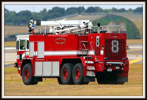 Powerful Air Force Fire Trucks