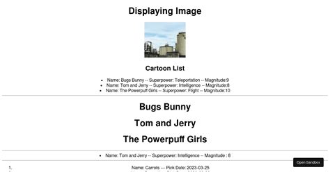 React Set 3 Codesandbox