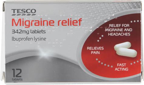 Tesco Migraine Relief Mg Tablets Tablets Really Good Culture