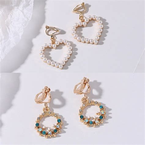 Jual Anting Jepit Anting Klip Anting Clip Anting Tanpa Tusuk Anting