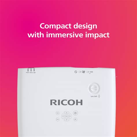 Ricoh Ricoh Pj Wul5a50 Compact 3lcd Laser Projector 5200 Lumens