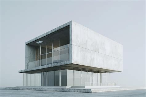 Premium Photo Minimalistic Architecture Of A Modern Building