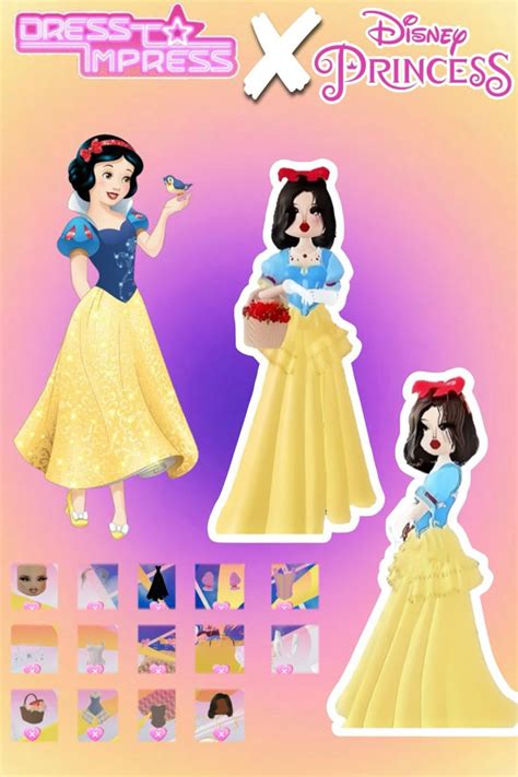 Snow White Dti Fit 🍎🐥 Princess Outfits Dress To Impress Princess Dress