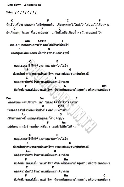 ลมหายใจสุดท้ายคอร์ด คอร์ด ลมหายใจสุดท้าย Soundsleep