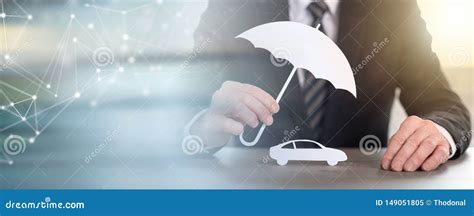 Concept Of Auto Coverage Stock Image Image Of Business