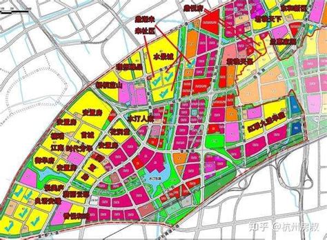 九堡规划图 图库 五毛网