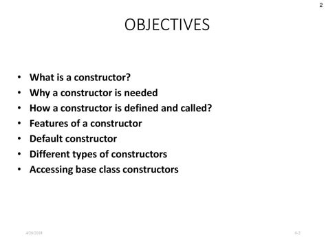 Inheritance With Constructor Ppt Download