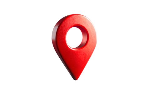 3d Red Map Pin For Address Location 44771647 Png