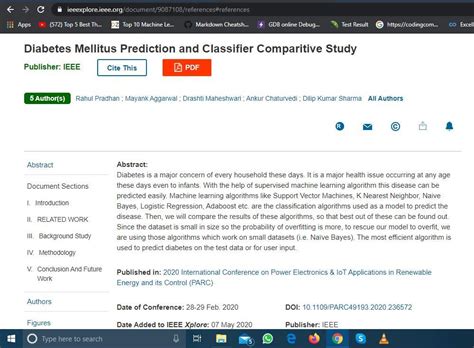 Mayank Aggarwal On Linkedin Ieee Datascience Machinelearning Machinelearningalgorithms