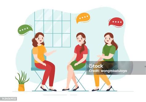 재활 플랫 만화 손으로 그린 템플릿 일러스트 레이 션 환자 정형 외과 물리 치료 신체 활동 및 건강 관리를 돕는 의사 간호사에 대한 스톡 벡터 아트 및 기타 이미지 Istock