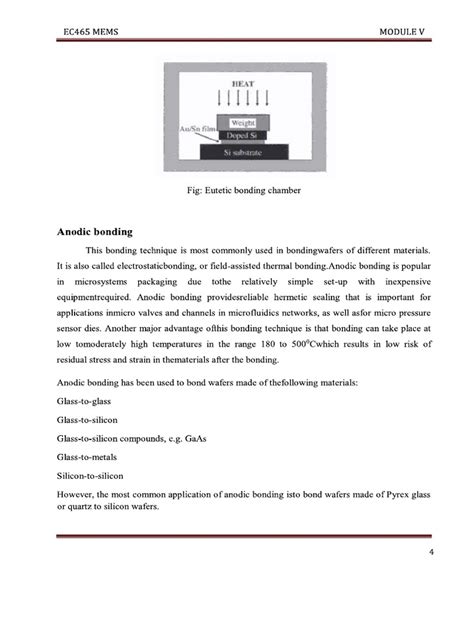 Explain Anodic Bonding With Figures Pdf