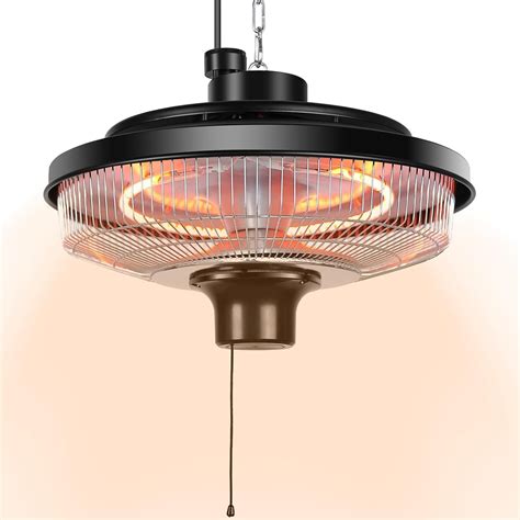 Hanging Patio Heater 1500w Electric Infrared Heaters For Home Gazebo
