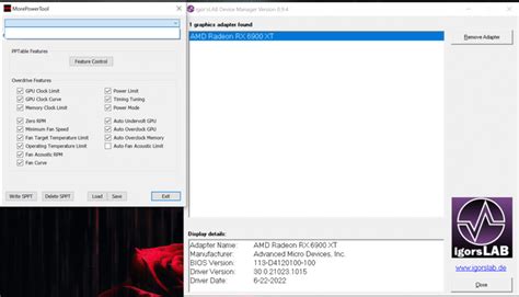 morepowertool not seeing gpu registry r overclocking