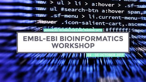 Att Embl Ebi Bioinformatics Workshop Ccmar