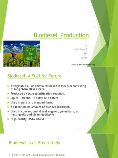 Biodiesel Production Process Explained Pdf Biodiesel Diesel Fuel