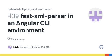 Fast Xml Parser In An Angular CLI Environment Issue NaturalIntelligence Fast Xml Parser