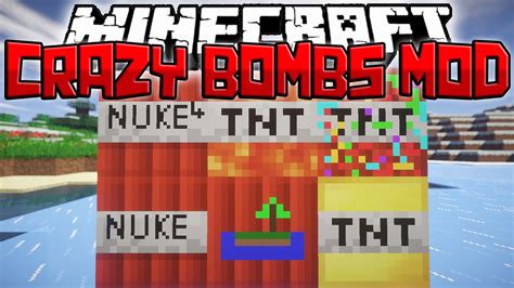 Crazy Bombs Mod Para Minecraft 189 Zonacraft