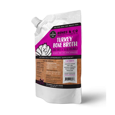 Bones And Co Turkey Bone Broth 16oz Furlys Pet Supply