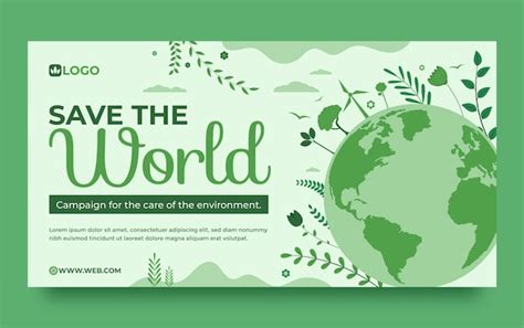 Free Vector Hand Drawn World Environment Day Template Design