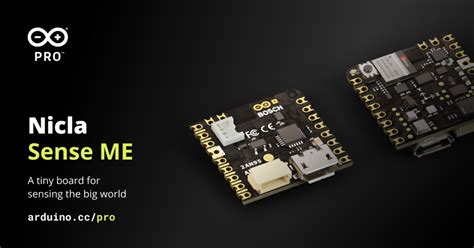 State Of The Art Bosch Sensortec Technology On Arduinos Smallest Form