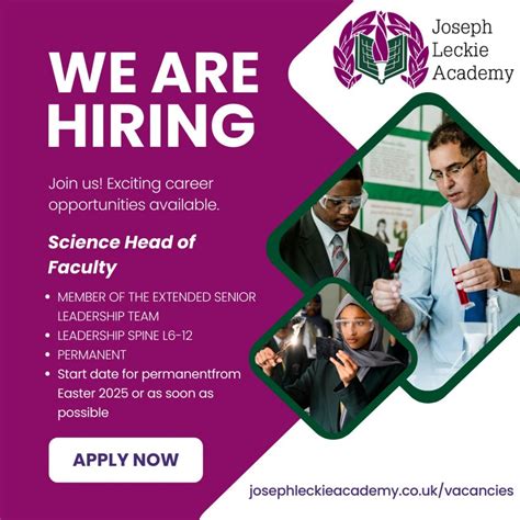 Joseph Leckie Academy Item Not Available