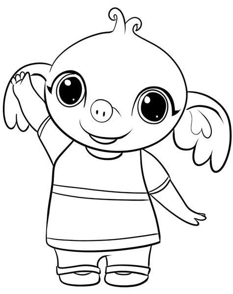 31 Dibujos Para Colorear De Bing Aventuras Con Bing Y Flop
