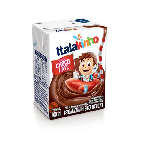 Bebida Láctea Italac Uht Sabor Chocolate 200ml