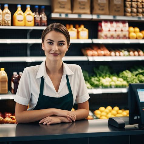 Grocery Store Shop Assistant Stable Diffusion Online