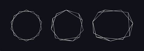 심플한 기하학적 실버 프레임 세트 결혼식 또는 생일 초대장 브로셔 포스터 및 명함을 위한 벡터 현대 디자인 템플릿 0명에 대한 스톡 벡터 아트 및 기타 이미지 Istock