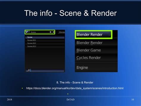 Drtad 1 Introduction To Blender Software Interface Ppt