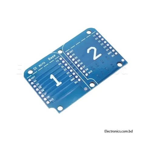 Wemos D1 Mini Dual Socket Shield Module Latest Price In Bangladesh Bd