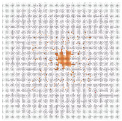 [2023 day 10 parts 1and2 ] r adventofcode