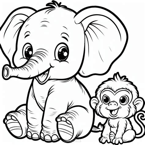 ملف تلوين ممتع حيوانات الغابة الساحرة للأطفال خمسات