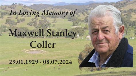 Maxwell Stanley Coller Mccormack Funerals